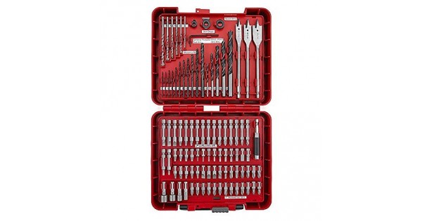 Craftsman 100 pc drill and drive set store